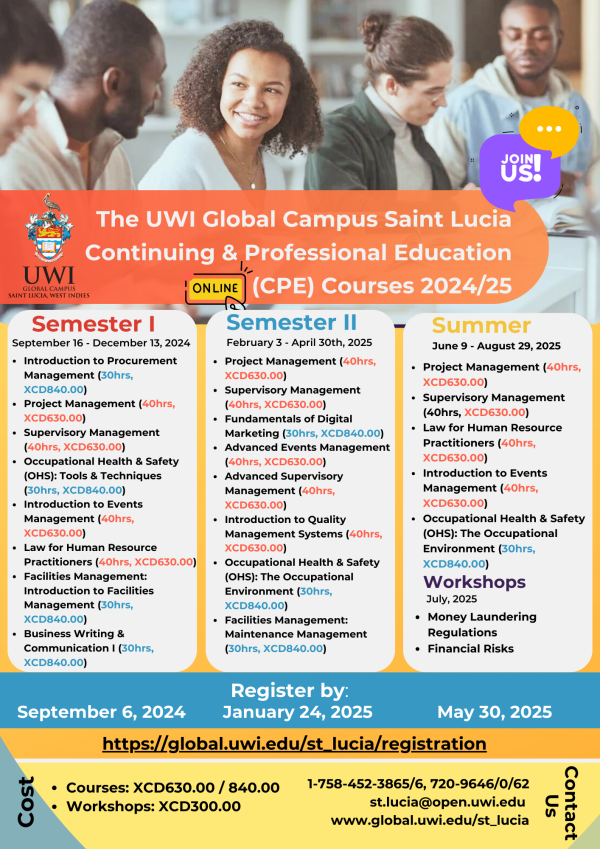 Local Programmes | UWI Global Campus